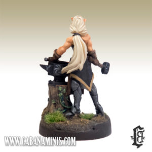 Elven Blacksmith - CabanaMinis